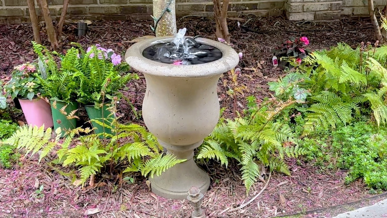 Epic DIY Gardening: Build a Fountain - Jennifer's Home Journal