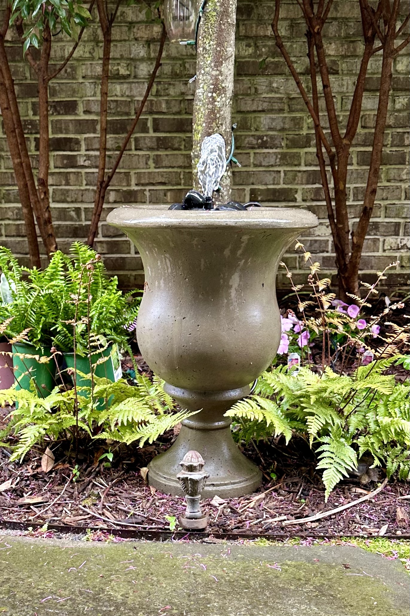 Easy Fountain Pump Replacement for my DIY Recirculating Fountain ...