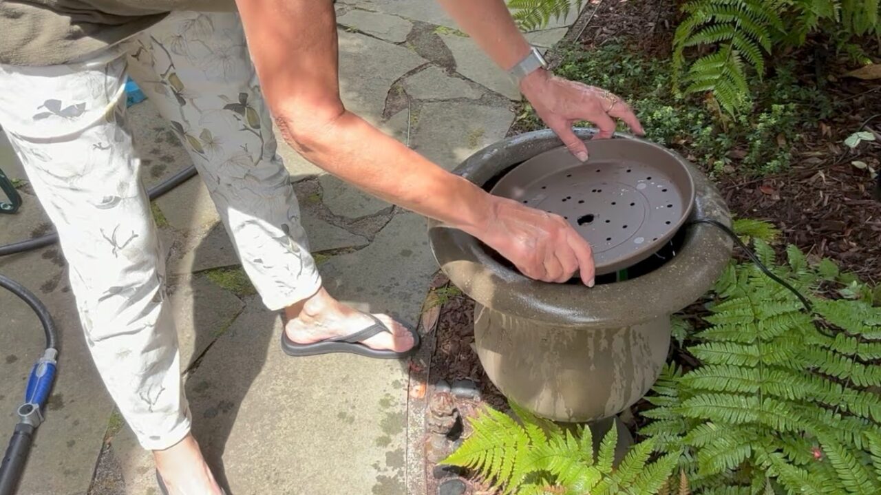 Easy Fountain Pump Replacement for my DIY Recirculating Fountain ...